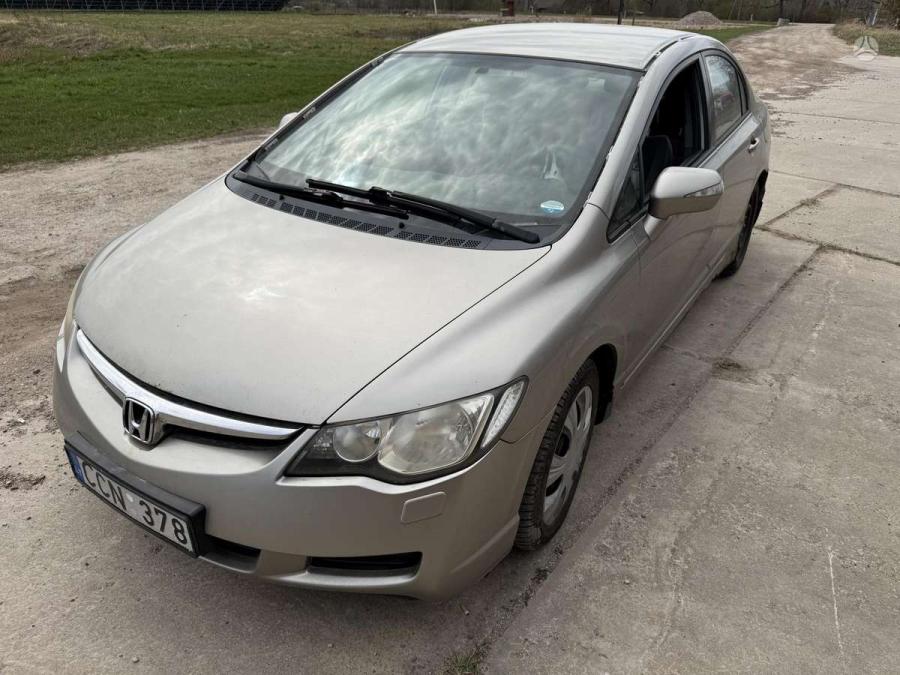 Желтый Хонда Цивик 2008 в Каунас, объемом двигателя 1.80 л и пробегом 220 тыс. км за 850 €, фото 1 на AUTOMOTO.COM.LV