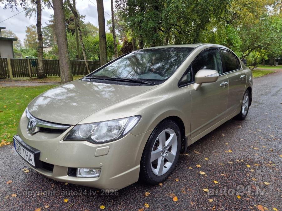 Dzeltens Honda Civic 2008 Tallina, ar dzinēja tilpumu 1.80 L un nobraukumu 180 tūkst. km par 2990 €, foto 1 vietnē AUTOMOTO.COM.LV