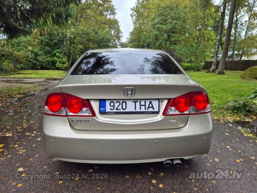 Dzeltens Honda Civic 2008 Tallina, ar dzinēja tilpumu 1.80 L un nobraukumu 180 tūkst. km par 2990 €, foto 6 vietnē AUTOMOTO.COM.LV