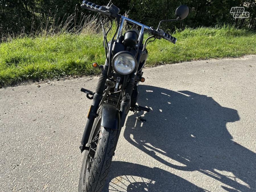 Black Honda CMX 1986 in Vilnius, with an engine capacity of 0.45 L and mileage of 54 thousand km for 1200 €, photo 3 on AUTOMOTO.COM.LV