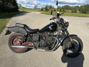 Black Honda CMX 1986 in Vilnius, with an engine capacity of 0.45 L and mileage of 54 thousand km for 1200 €, photo 5 on AUTOMOTO.COM.LV