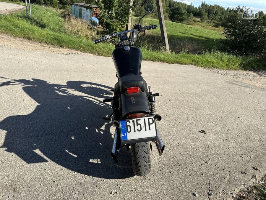Black Honda CMX 1986 in Vilnius, with an engine capacity of 0.45 L and mileage of 54 thousand km for 1200 €, photo 6 on AUTOMOTO.COM.LV