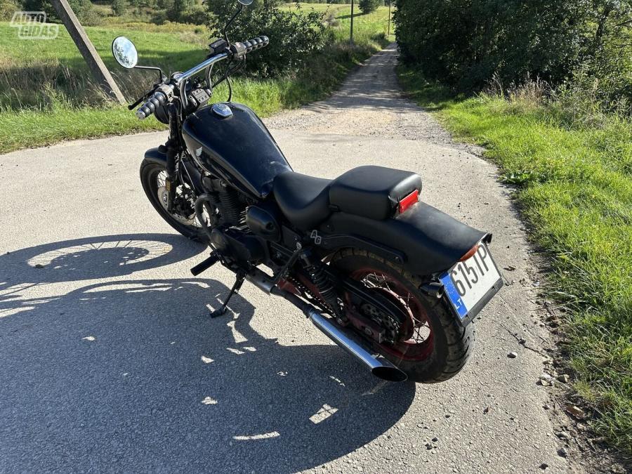 Black Honda CMX 1986 in Vilnius, with an engine capacity of 0.45 L and mileage of 54 thousand km for 1200 €, photo 7 on AUTOMOTO.COM.LV