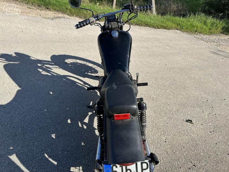 Black Honda CMX 1986 in Vilnius, with an engine capacity of 0.45 L and mileage of 54 thousand km for 1200 €, photo 10 on AUTOMOTO.COM.LV