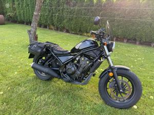 Black Honda CMX 2018 in Vilnius, with an engine capacity of 0.50 L and mileage of 4 thousand km for 4999 €, photo 7 on AUTOMOTO.COM.LV
