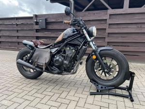 Black Honda CMX 2018 in Vilnius, with an engine capacity of 0.50 L and mileage of 23 thousand km for 3999 €, photo 4 on AUTOMOTO.COM.LV