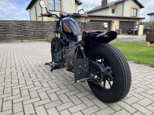 Black Honda CMX 2018 in Vilnius, with an engine capacity of 0.50 L and mileage of 23 thousand km for 3999 €, photo 8 on AUTOMOTO.COM.LV