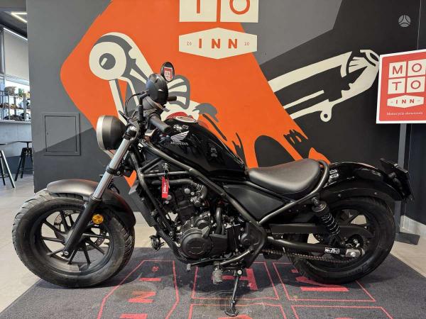 Melns Honda CMX 2019 Viļņa, ar dzinēja tilpumu 0.50 L un nobraukumu 14 tūkst. km par 4699 €, foto 3 vietnē AUTOMOTO.COM.LV