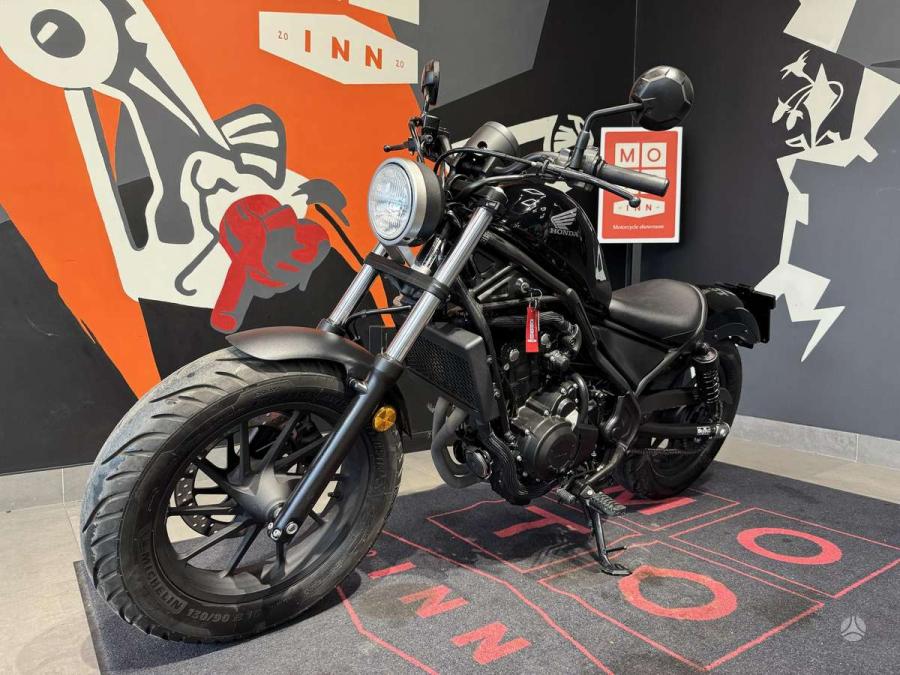 Melns Honda CMX 2019 Viļņa, ar dzinēja tilpumu 0.50 L un nobraukumu 14 tūkst. km par 4699 €, foto 13 vietnē AUTOMOTO.COM.LV