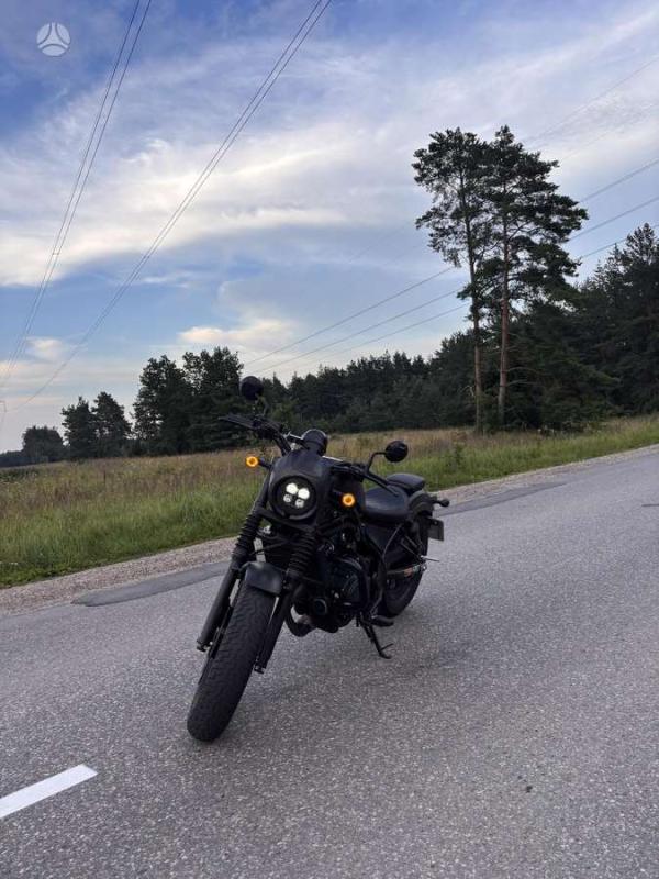 Black Honda CMX 2021 in Jonava, with an engine capacity of 0.50 L and mileage of 14 thousand km for 5699 €, photo 5 on AUTOMOTO.COM.LV