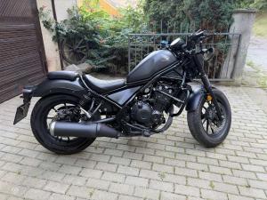Black Honda CMX 2021 in Kaunas, with an engine capacity of 0.50 L and mileage of 13 thousand km for 5200 €, photo 1 on AUTOMOTO.COM.LV