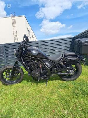 Black Honda CMX 2023 in Kaunas, with an engine capacity of 1.10 L and mileage of 23 thousand km for 5800 €, photo  on AUTOMOTO.COM.LV
