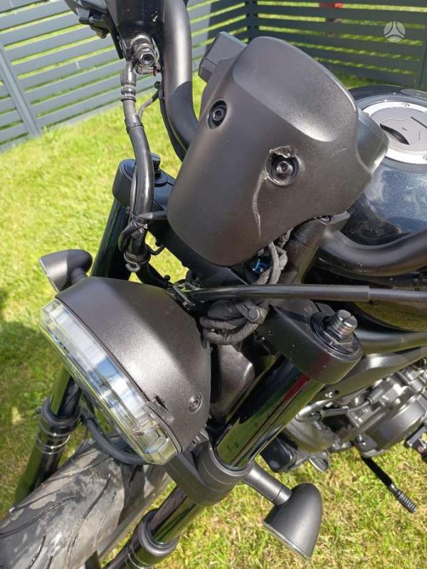 Black Honda CMX 2023 in Kaunas, with an engine capacity of 1.10 L and mileage of 23 thousand km for 5800 €, photo 11 on AUTOMOTO.COM.LV