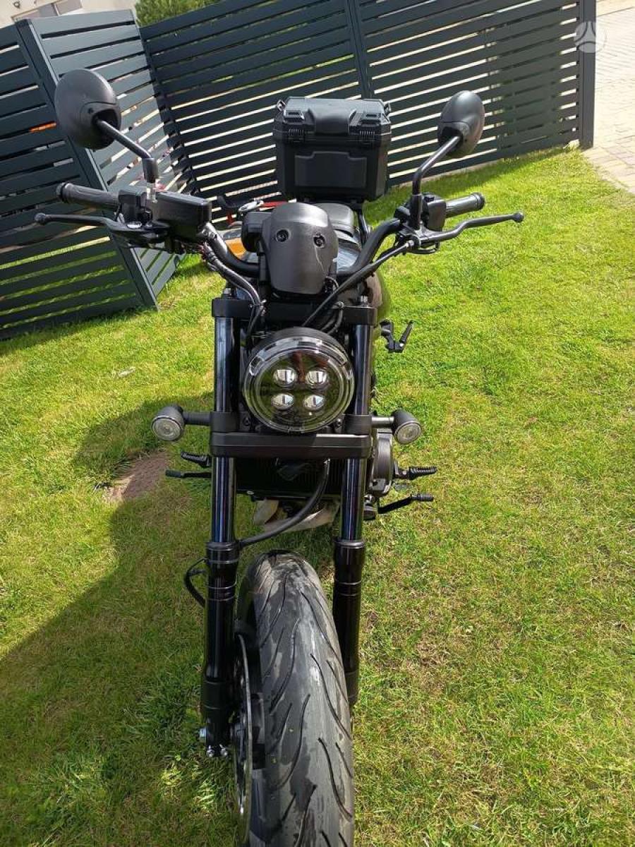 Black Honda CMX 2023 in Kaunas, with an engine capacity of 1.10 L and mileage of 23 thousand km for 5800 €, photo 12 on AUTOMOTO.COM.LV