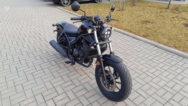 Melns Honda CMX 2024 Klaipėda, ar dzinēja tilpumu 0.25 L un nobraukumu 16 tūkst. km par 2999 €, foto 7 vietnē AUTOMOTO.COM.LV