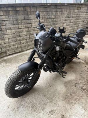 Melns Honda CMX 2024 Viļņa, ar dzinēja tilpumu 0.47 L un nobraukumu 3 tūkst. km par 6000 €, foto 3 vietnē AUTOMOTO.COM.LV