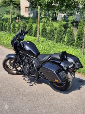 Black Honda CMX 2024 in Kaunas, with an engine capacity of 1.10 L and mileage of 14 thousand km for 8250 €, photo 8 on AUTOMOTO.COM.LV