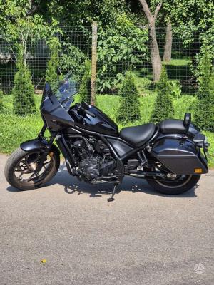 Black Honda CMX 2024 in Kaunas, with an engine capacity of 1.10 L and mileage of 14 thousand km for 8250 €, photo 9 on AUTOMOTO.COM.LV