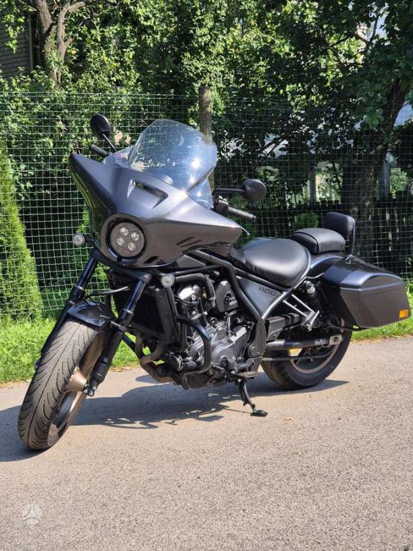 Black Honda CMX 2024 in Kaunas, with an engine capacity of 1.10 L and mileage of 14 thousand km for 8250 €, photo 10 on AUTOMOTO.COM.LV