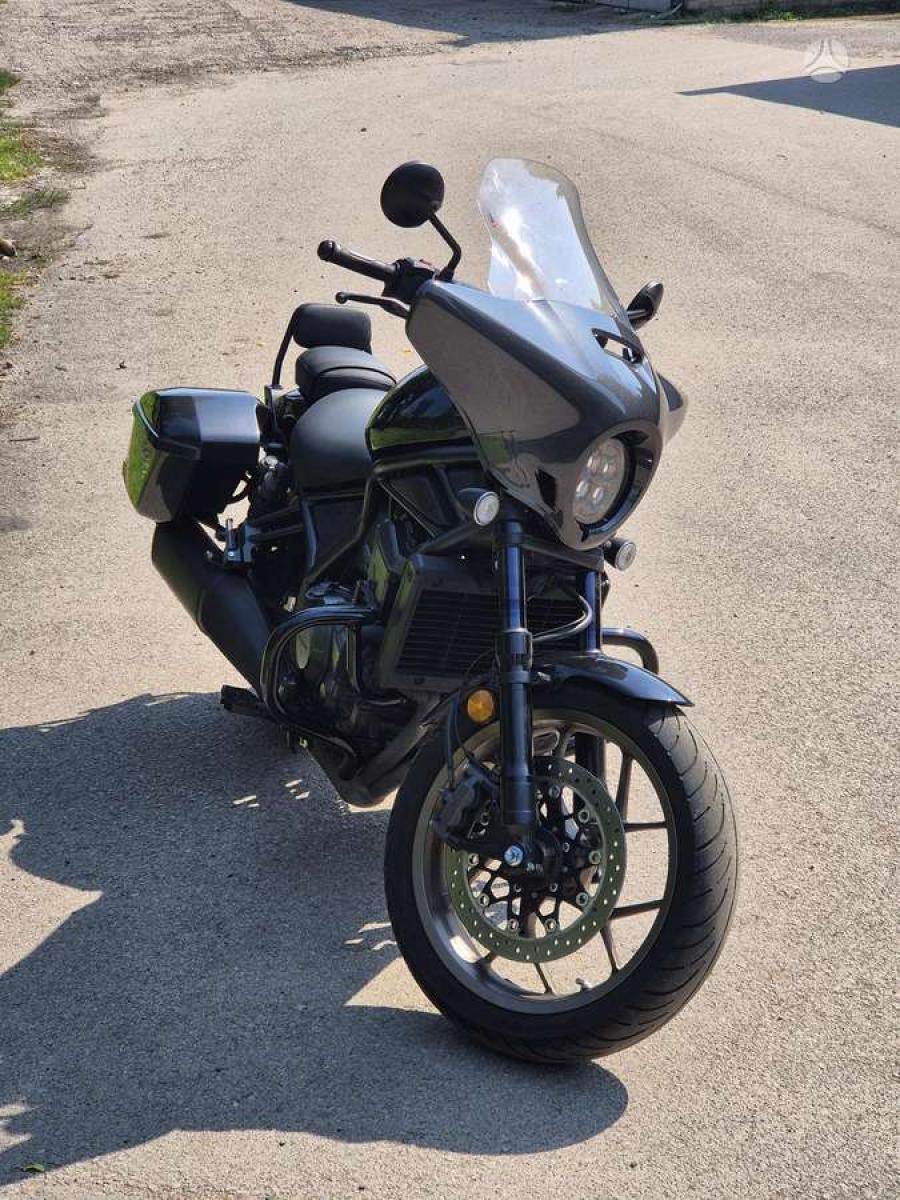 Black Honda CMX 2024 in Kaunas, with an engine capacity of 1.10 L and mileage of 14 thousand km for 8250 €, photo 13 on AUTOMOTO.COM.LV