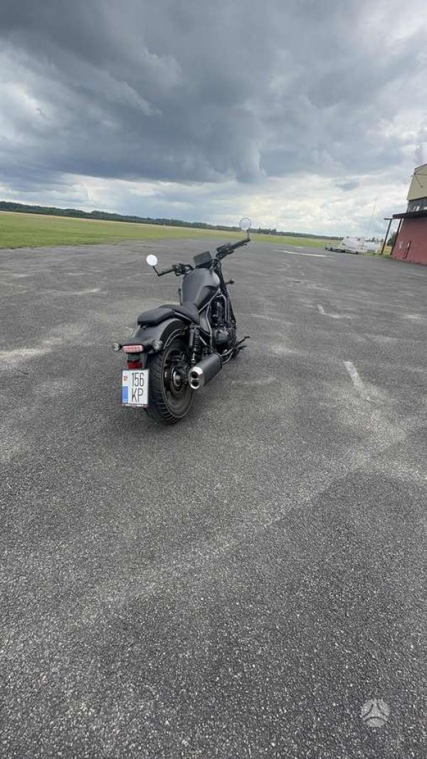 Melns Honda CMX 2025 Kauņa, ar dzinēja tilpumu 1.10 L un nobraukumu 3 tūkst. km par 9500 €, foto 2 vietnē AUTOMOTO.COM.LV