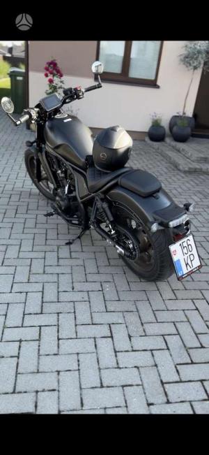 Melns Honda CMX 2025 Kauņa, ar dzinēja tilpumu 1.10 L un nobraukumu 3 tūkst. km par 9500 €, foto 5 vietnē AUTOMOTO.COM.LV
