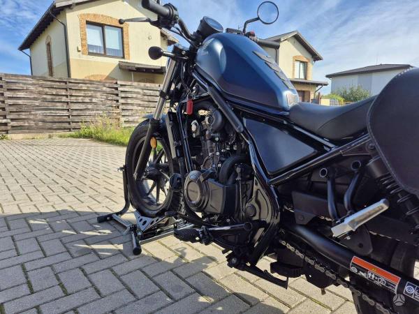 Blue Honda CMX 2021 in Vilnius, with an engine capacity of 0.50 L and mileage of 17 thousand km for 4990 €, photo 5 on AUTOMOTO.COM.LV