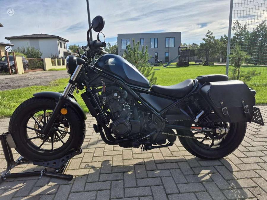 Blue Honda CMX 2021 in Vilnius, with an engine capacity of 0.50 L and mileage of 17 thousand km for 4990 €, photo 6 on AUTOMOTO.COM.LV