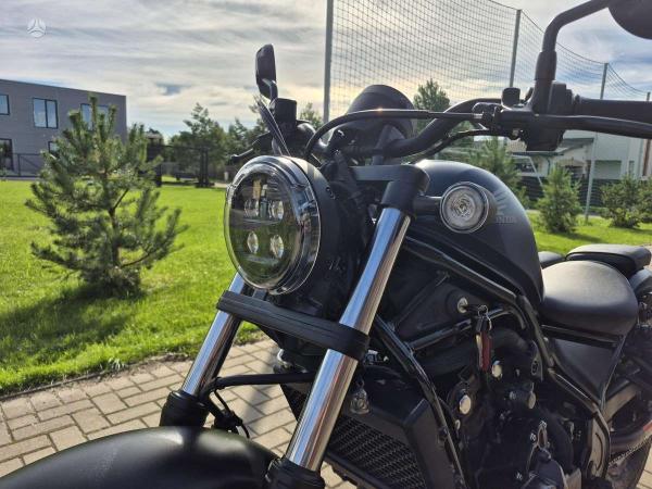 Blue Honda CMX 2021 in Vilnius, with an engine capacity of 0.50 L and mileage of 17 thousand km for 4990 €, photo 10 on AUTOMOTO.COM.LV