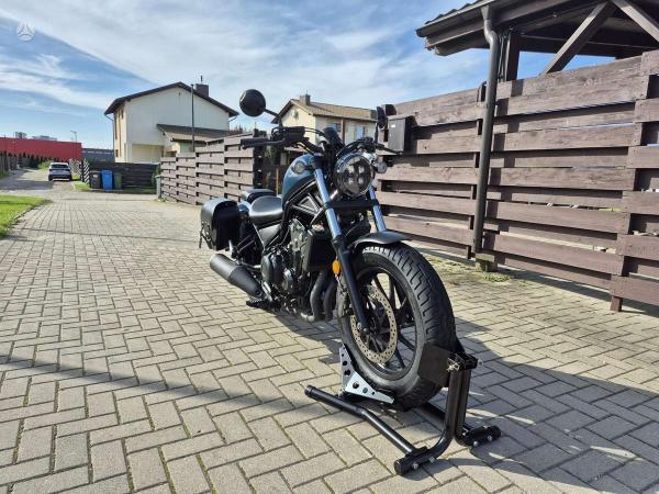Blue Honda CMX 2021 in Vilnius, with an engine capacity of 0.50 L and mileage of 17 thousand km for 4990 €, photo 11 on AUTOMOTO.COM.LV