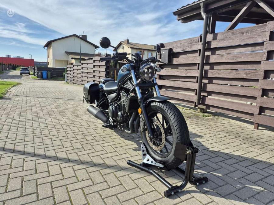 Blue Honda CMX 2021 in Vilnius, with an engine capacity of 0.50 L and mileage of 17 thousand km for 4990 €, photo 11 on AUTOMOTO.COM.LV