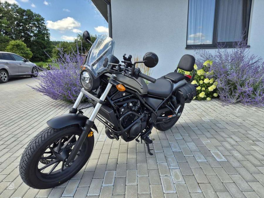 Grey Honda CMX 2018 in Alytus, with an engine capacity of 0.50 L and mileage of 25 thousand km for 4999 €, photo 1 on AUTOMOTO.COM.LV