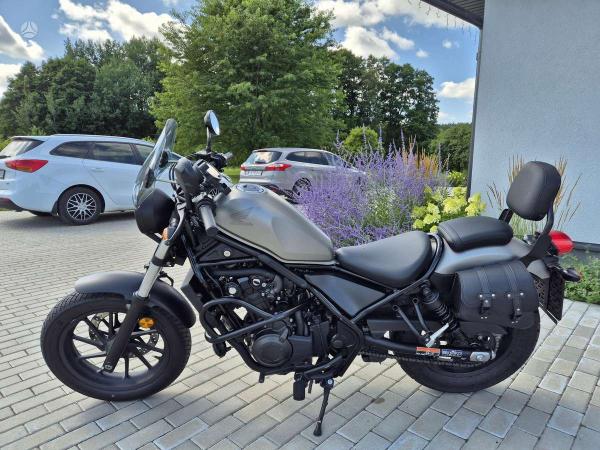 Grey Honda CMX 2018 in Alytus, with an engine capacity of 0.50 L and mileage of 25 thousand km for 4999 €, photo 2 on AUTOMOTO.COM.LV