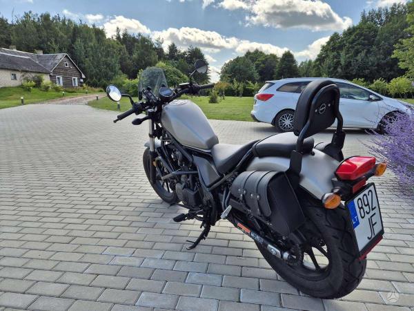 Grey Honda CMX 2018 in Alytus, with an engine capacity of 0.50 L and mileage of 25 thousand km for 4999 €, photo 3 on AUTOMOTO.COM.LV