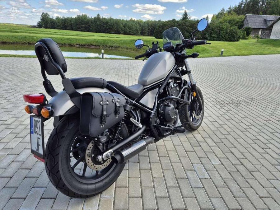 Grey Honda CMX 2018 in Alytus, with an engine capacity of 0.50 L and mileage of 25 thousand km for 4999 €, photo 5 on AUTOMOTO.COM.LV