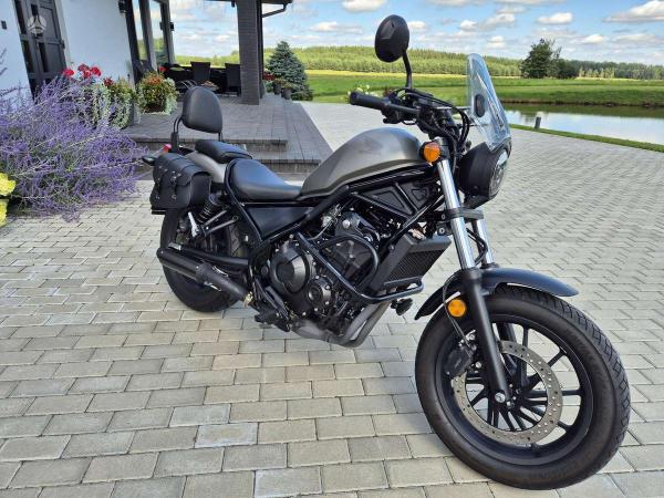 Grey Honda CMX 2018 in Alytus, with an engine capacity of 0.50 L and mileage of 25 thousand km for 4999 €, photo 6 on AUTOMOTO.COM.LV