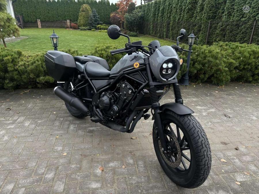 Pelēks Honda CMX 2023 Šauļi, ar dzinēja tilpumu 0.50 L un nobraukumu 10 tūkst. km par 5250 €, foto 2 vietnē AUTOMOTO.COM.LV