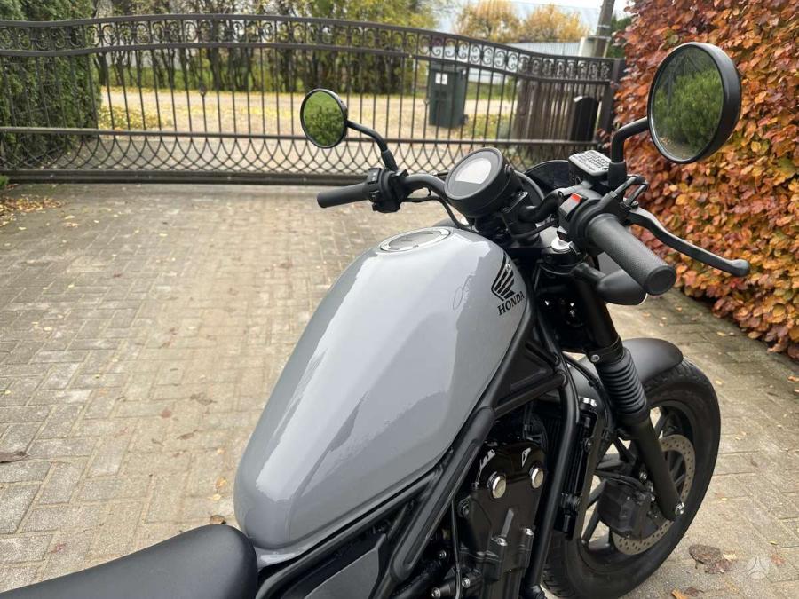 Pelēks Honda CMX 2023 Šauļi, ar dzinēja tilpumu 0.50 L un nobraukumu 10 tūkst. km par 5250 €, foto 7 vietnē AUTOMOTO.COM.LV