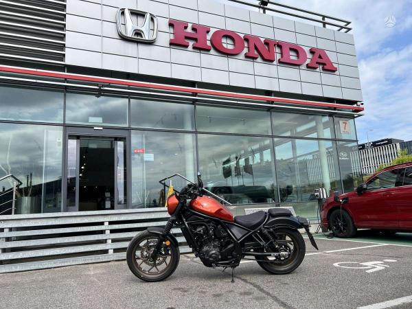 Orange Honda CMX 2025 in Vilnius, with an engine capacity of 1.10 L and mileage of 2 thousand km for 9999 €, photo 1 on AUTOMOTO.COM.LV