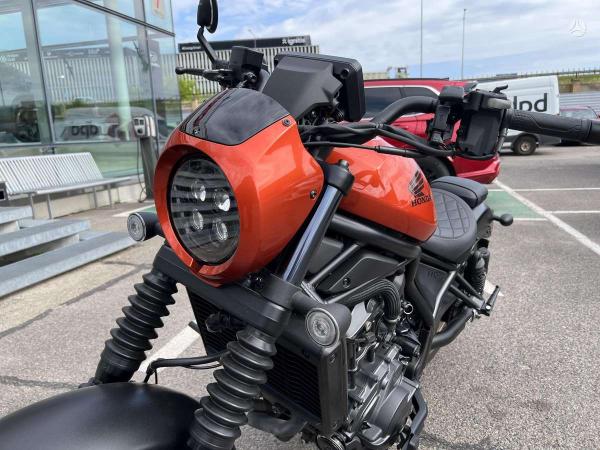 Orange Honda CMX 2025 in Vilnius, with an engine capacity of 1.10 L and mileage of 2 thousand km for 9999 €, photo 8 on AUTOMOTO.COM.LV