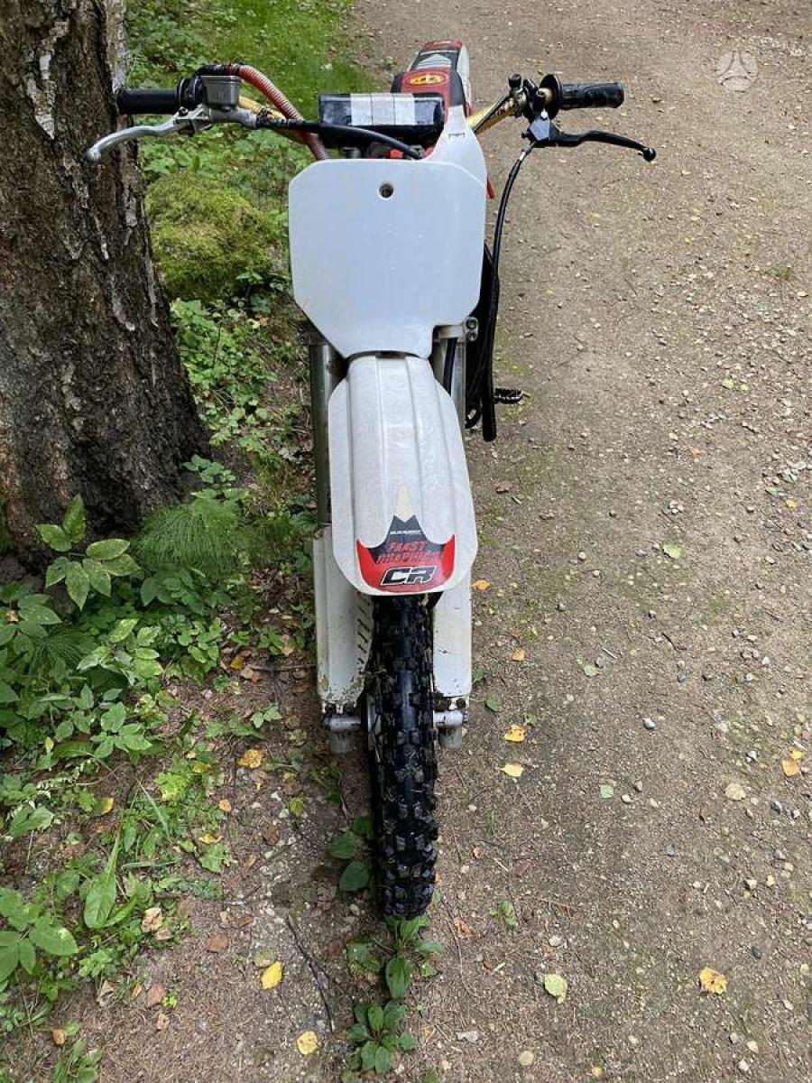 Red Honda CR 2002 in Vilnius, with an engine capacity of 85.00 L and mileage of 0 thousand km for 600 €, photo 12 on AUTOMOTO.COM.LV