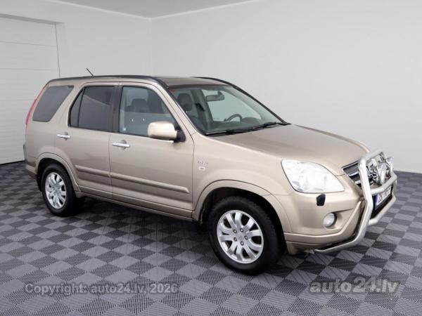Beige Honda CR-V 2006 in Tallinn, with an engine capacity of 2.00 L and mileage of 398 thousand km for 1499 €, photo 1 on AUTOMOTO.COM.LV