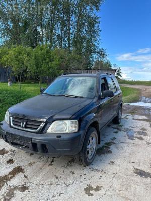 Black Honda CR-V 1998 in Gulbene, with an engine capacity of 2.00 L and mileage of 228 thousand km for 650 €, photo  on AUTOMOTO.COM.LV