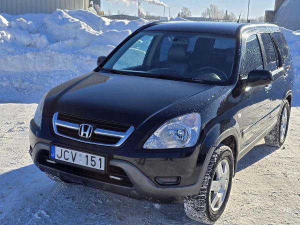Melns Honda CR-V 2004 Šauļi, ar dzinēja tilpumu 2.00 L un nobraukumu 239 tūkst. km par 3500 €, foto 2 vietnē AUTOMOTO.COM.LV