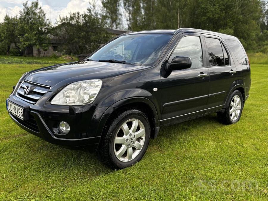 Melns Honda CR-V 2005 Ludza, ar dzinēja tilpumu 2.20 L un nobraukumu 349 tūkst. km par 2800 €, foto 1 vietnē AUTOMOTO.COM.LV
