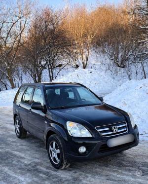 Black Honda CR-V 2005 in Vilnius, with an engine capacity of 2.20 L and mileage of 341 thousand km for 3000 €, photo  on AUTOMOTO.COM.LV