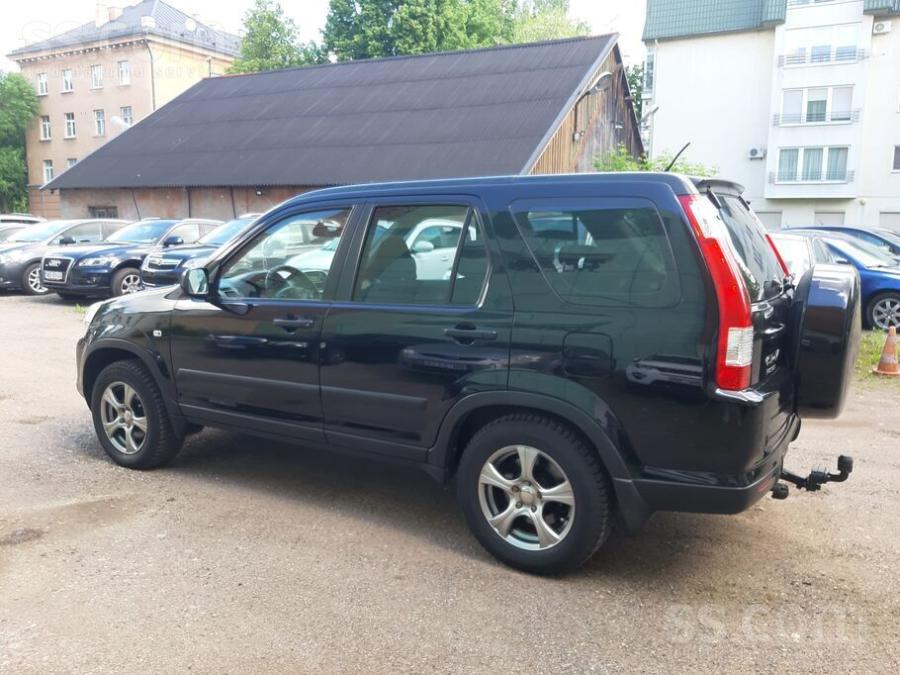 Melns Honda CR-V 2005 Daugavpils, ar dzinēja tilpumu 2.20 L un nobraukumu 0 tūkst. km par 3650 €, foto 10 vietnē AUTOMOTO.COM.LV