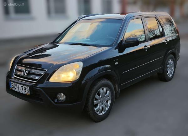 Черный Хонда СРВ 2005 в Клайпеда, объемом двигателя 1.80 л и пробегом 283 тыс. км за 3200 €, фото 3 на AUTOMOTO.COM.LV