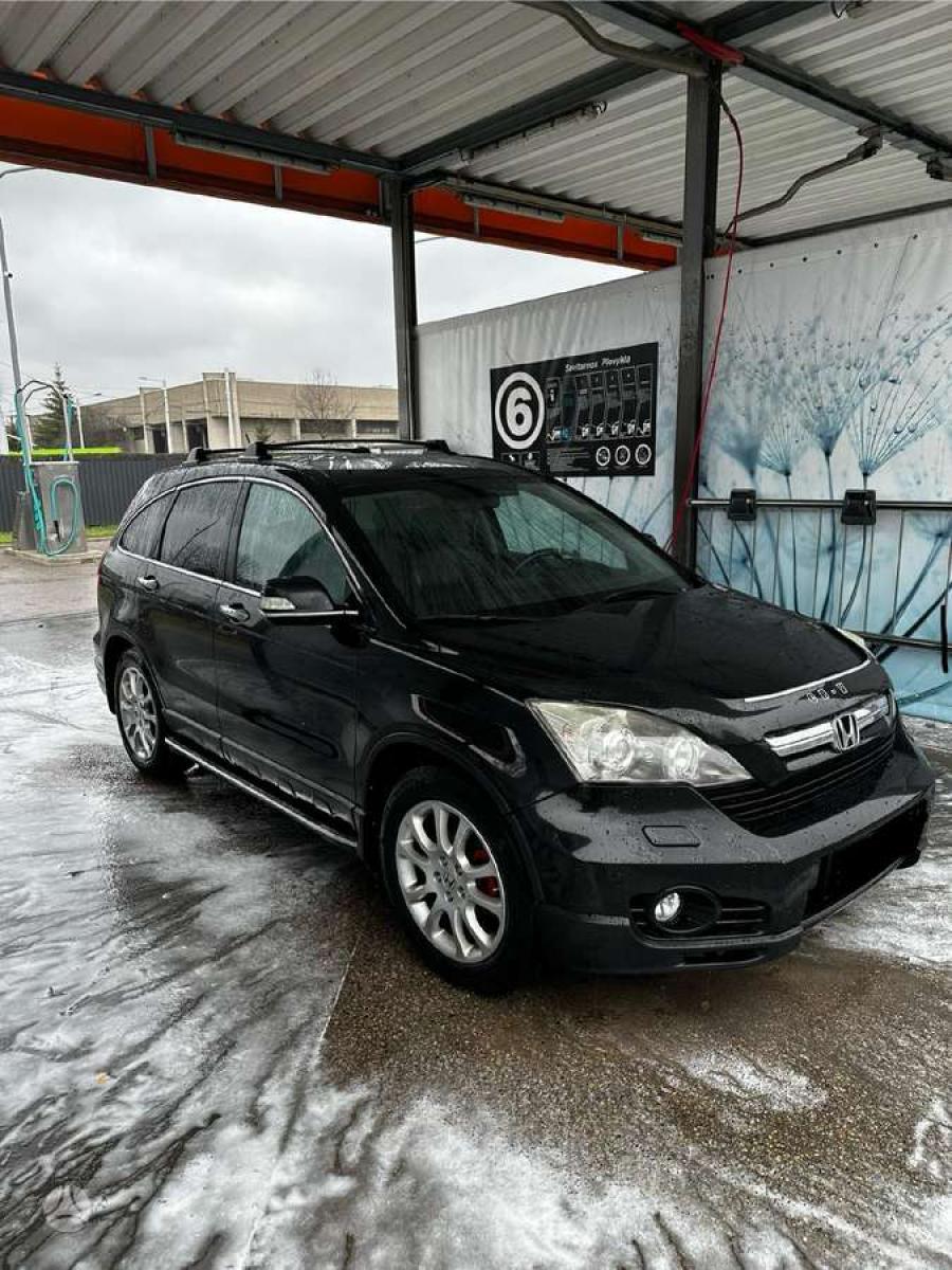 Melns Honda CR-V 2006 Kauņa, ar dzinēja tilpumu 2.00 L un nobraukumu 289 tūkst. km par 4100 €, foto 3 vietnē AUTOMOTO.COM.LV