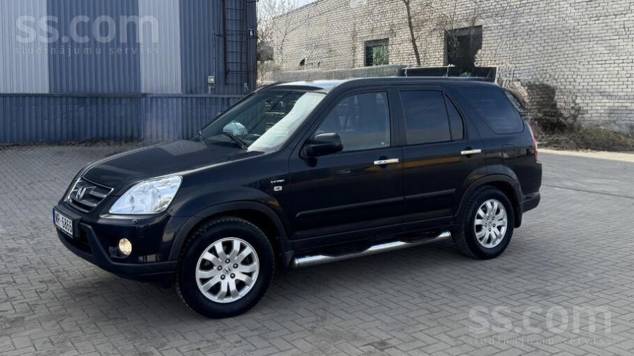 Melns Honda CR-V 2006 Rīga, ar dzinēja tilpumu 2.00 L un nobraukumu 297 tūkst. km par 1850 €, foto 1 vietnē AUTOMOTO.COM.LV